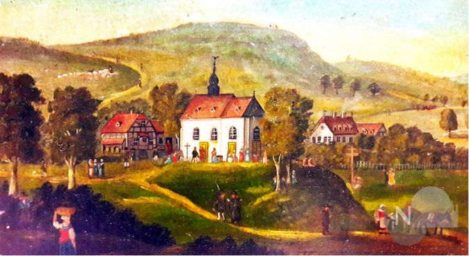 Die Gimbacher Kapelle „im Bild“ aus dem Jahr 1811 | Taunus-Nachrichten