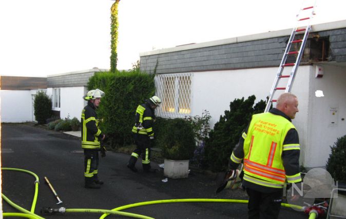 Feuer in der Dachverschalung | Taunus-Nachrichten