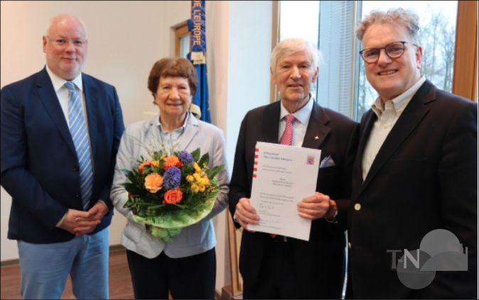 Ehrenbrief des Landes für Gerhard Paul Benner | Taunus-Nachrichten