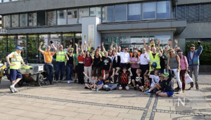 Stadtradel-Staffelstab geht von Eschborn nach Schwalbach | Taunus ...
