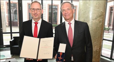 Bundesverdienstkreuz an Dr. Klaus Exner verliehen | Taunus-Nachrichten