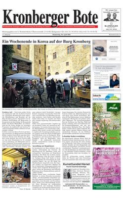 Kronberger Bote KW 18-2026 | Taunus-Nachrichten