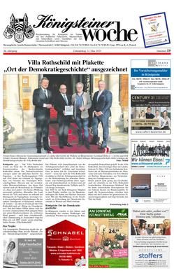 Königsteiner Woche KW 19-2023 | Taunus-Nachrichten