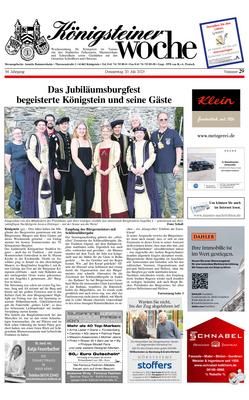 Königsteiner Woche KW 29-2023 | Taunus-Nachrichten