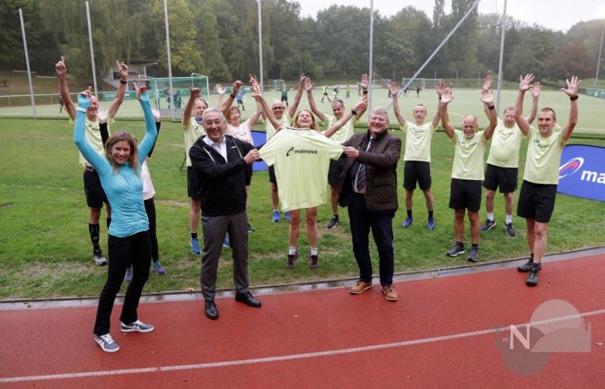 Neue Mainova-Shirts für Laufgruppe des MTV | Taunus-Nachrichten